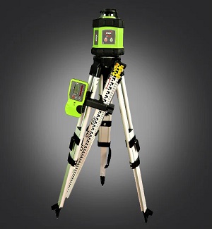 Imex E60 Red Rotary Laser Level Kit includes Tripod & Staff – Total ...